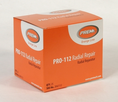 PRO-112 Parche Radial Prema, Caja x 25 Unidades - RUEDEMAS